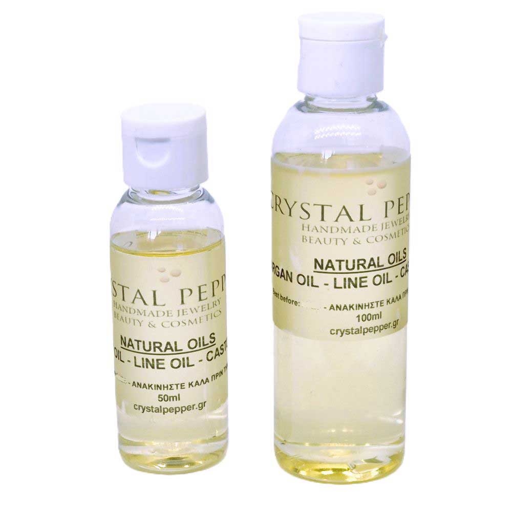 ΦΥΤΙΚΟ ΕΛΑΙΟ ARGAN OIL - LINE OIL - CASTOR OIL (FE103) - Crystal Pepper
